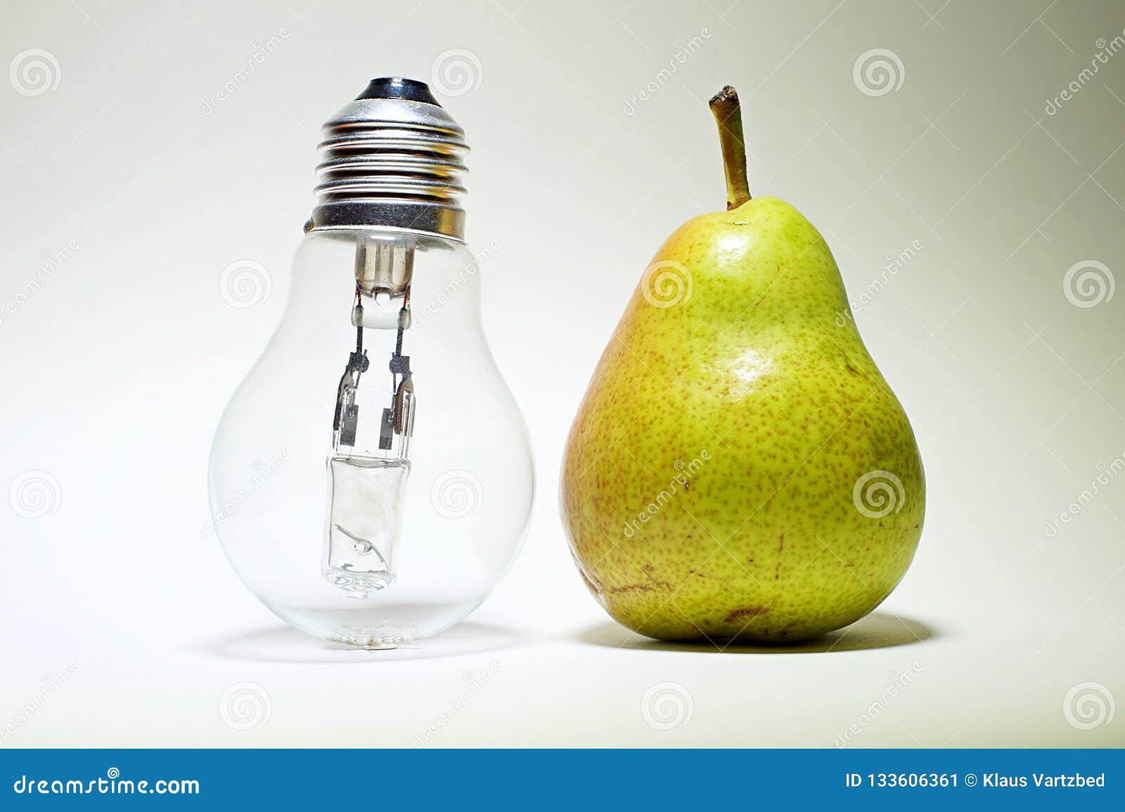 Still Life of Pear and Bulb Stock Image - Image of nature, intelligent ...