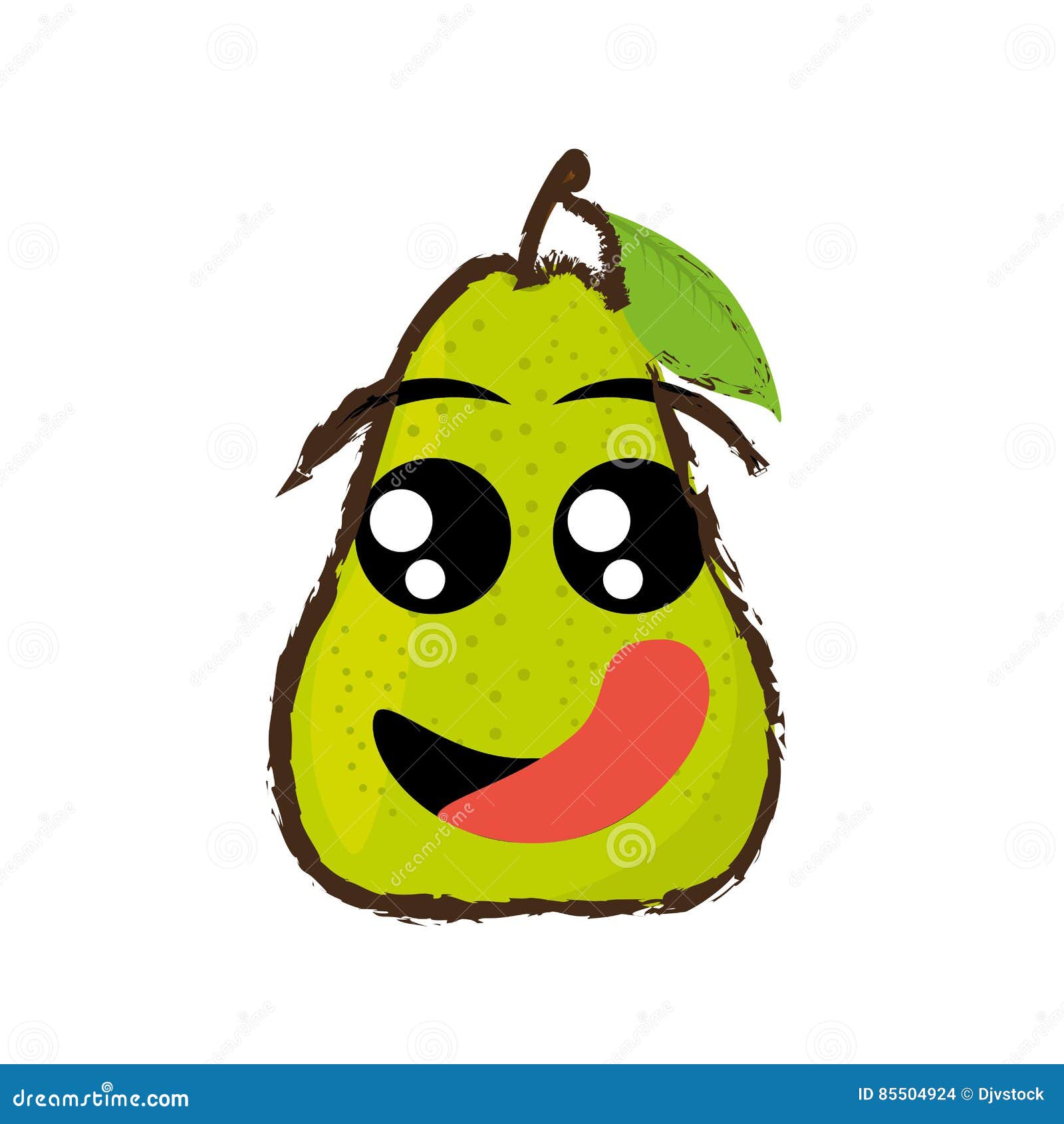 Hungry Face Logo Cartoon Vector | CartoonDealer.com #2342399