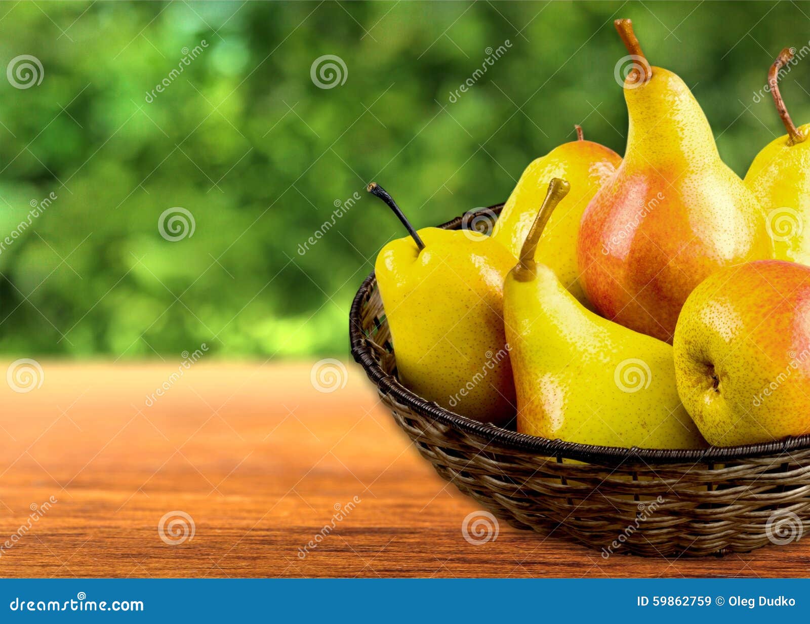 Pear Fruit Bowl stock image. Image of food, vegetable - 59862759