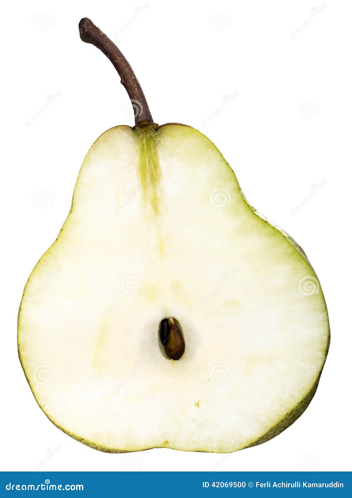 Pear fruit slice stock photo. Image of colorful, tasty - 42069500