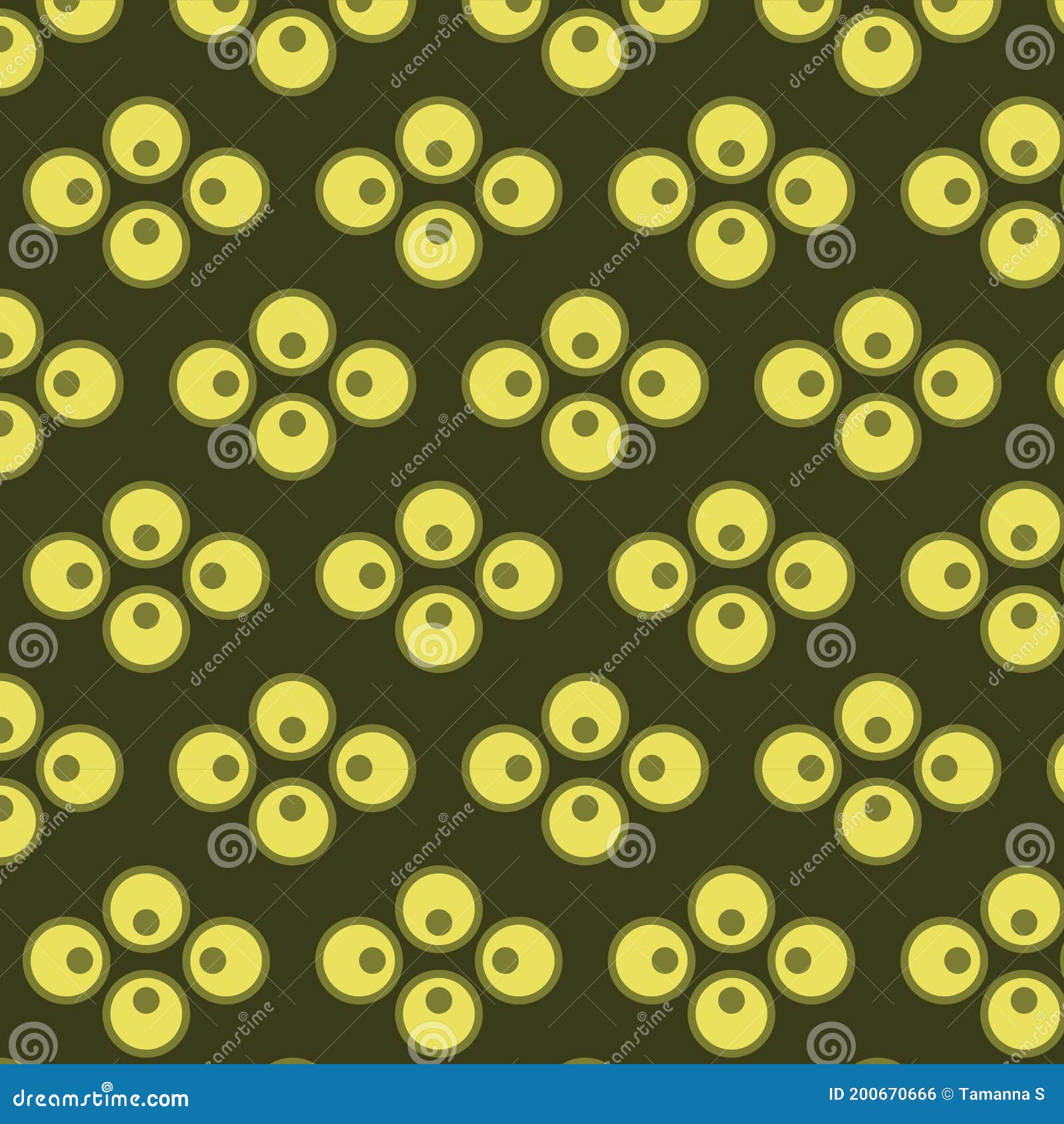 Pear Green Color Floral Pattern Isolated on Pine Color Background Stock ...