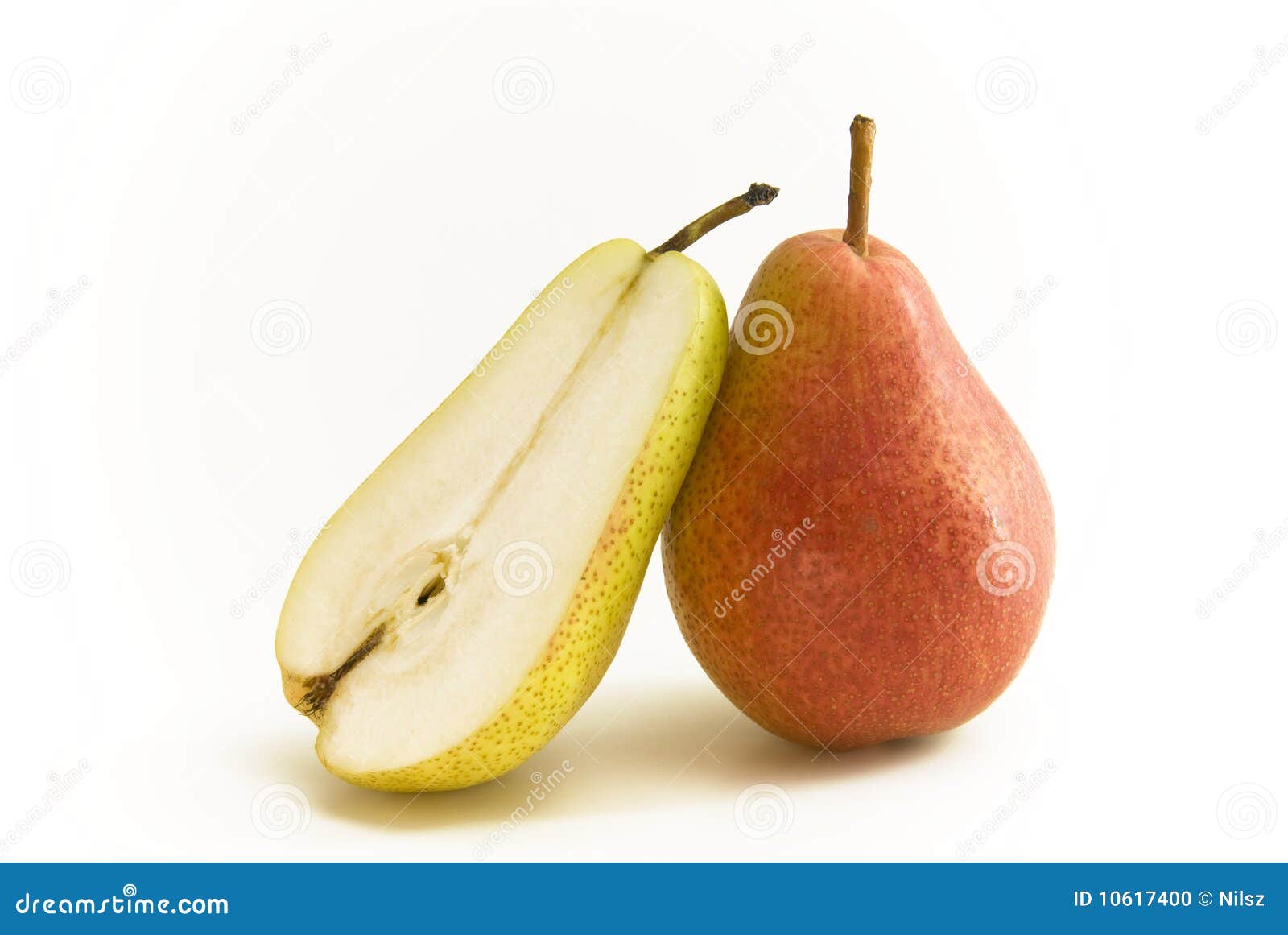 Pear with halve stock photo. Image of halve, fresh, diet - 10617400