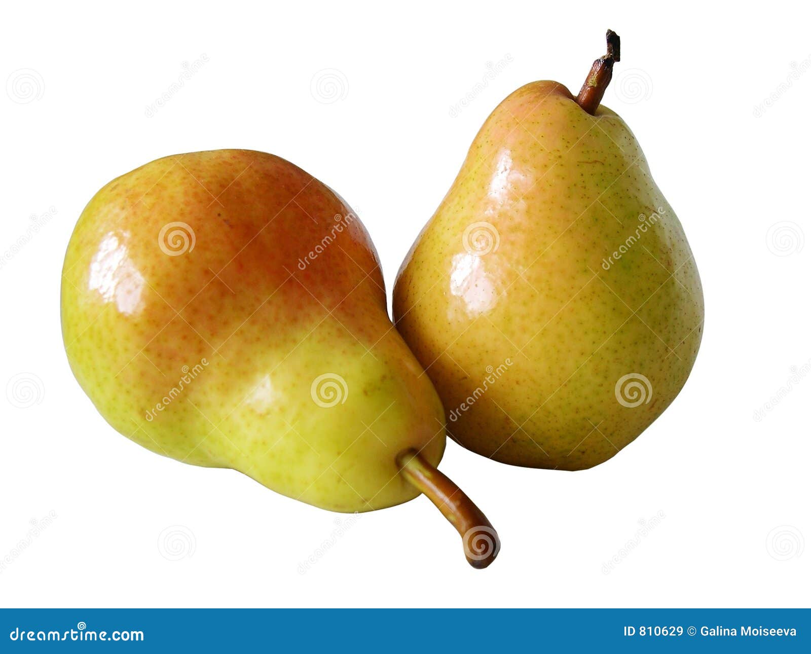 Pear isolated stock image. Image of sweet, health, pink - 810629