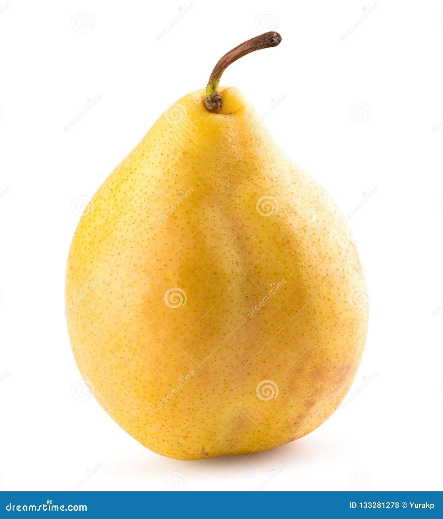 Pear Isolated on a White Background Stock Photo - Image of sweet ...