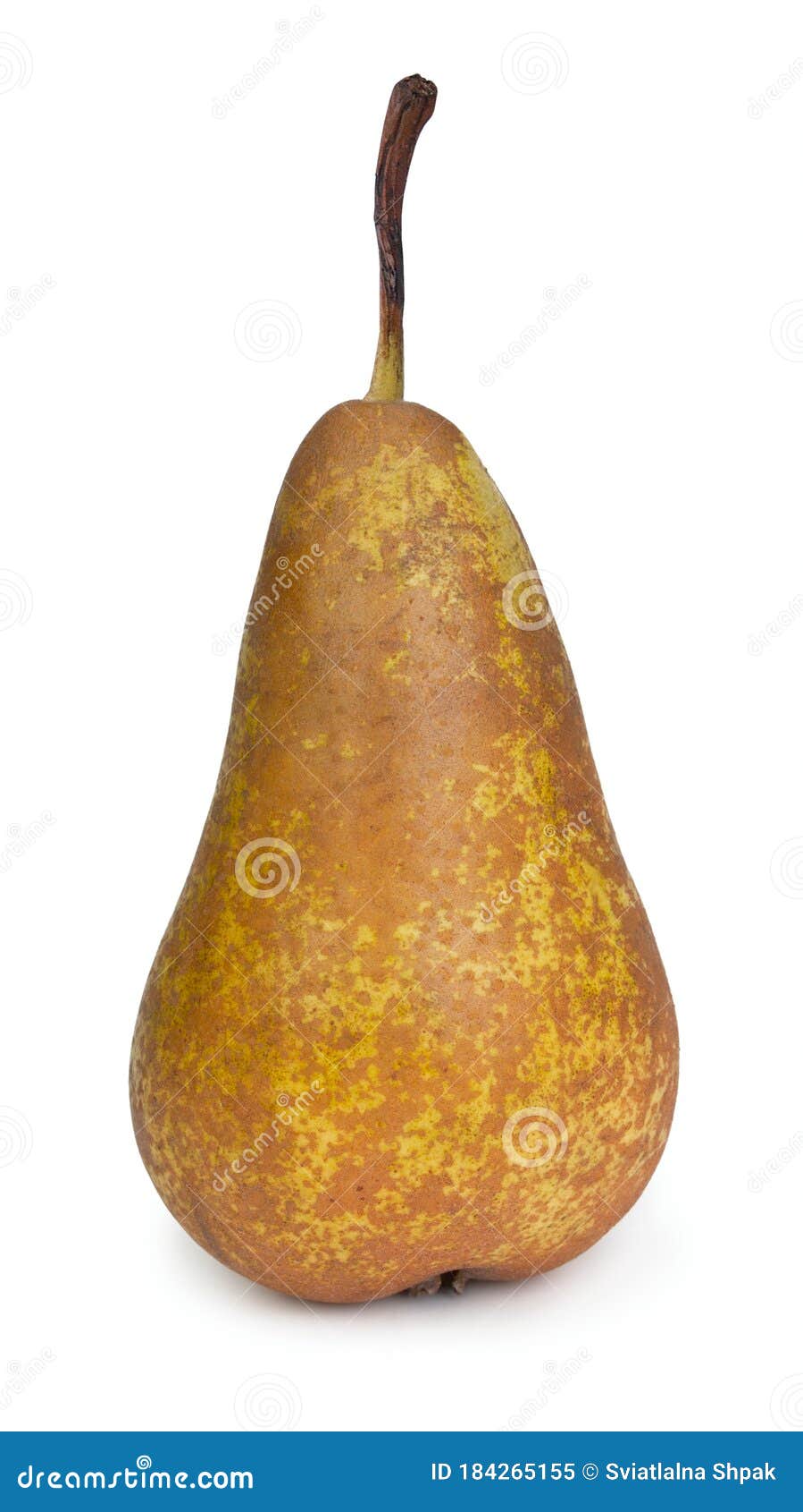 The Pear Isolated on a White Stock Image - Image of produce, juice ...