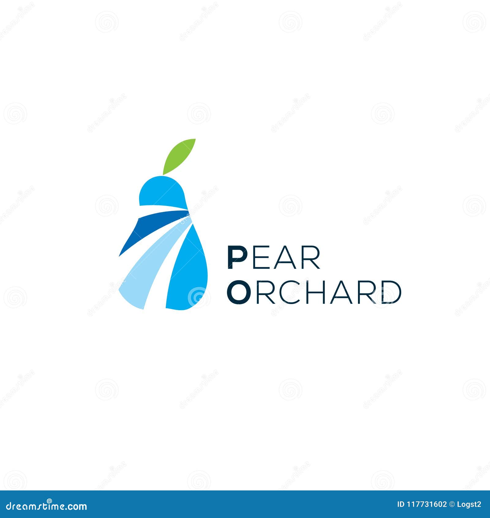 Pear logo stock illustration. Illustration of nutrition - 117731602