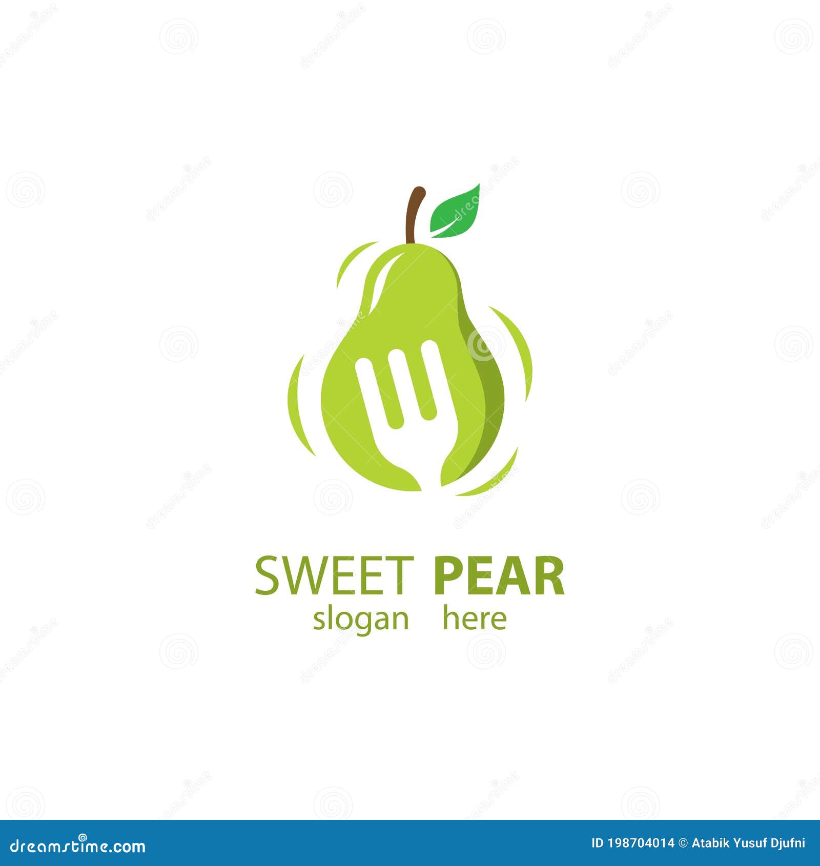 Pear logo images stock vector. Illustration of icon - 198704014