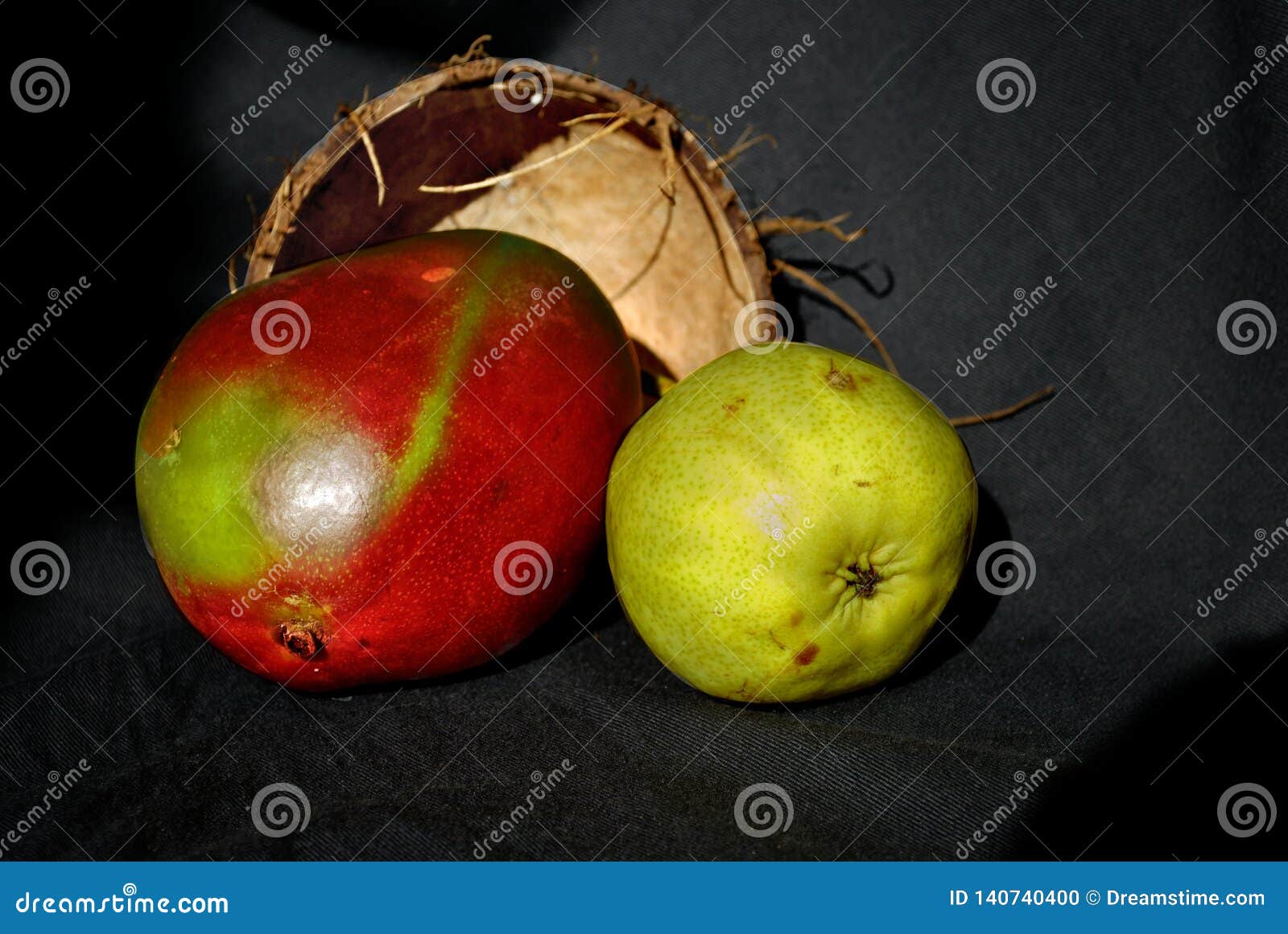 Pear and mango combo stock photo. Image of bartlett - 140740400