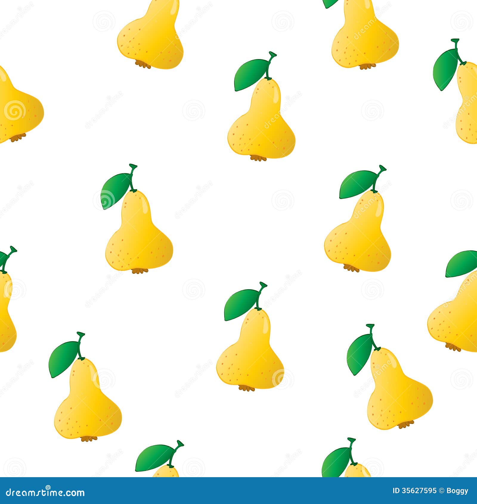 Pear pattern stock vector. Illustration of food, healthy - 35627595