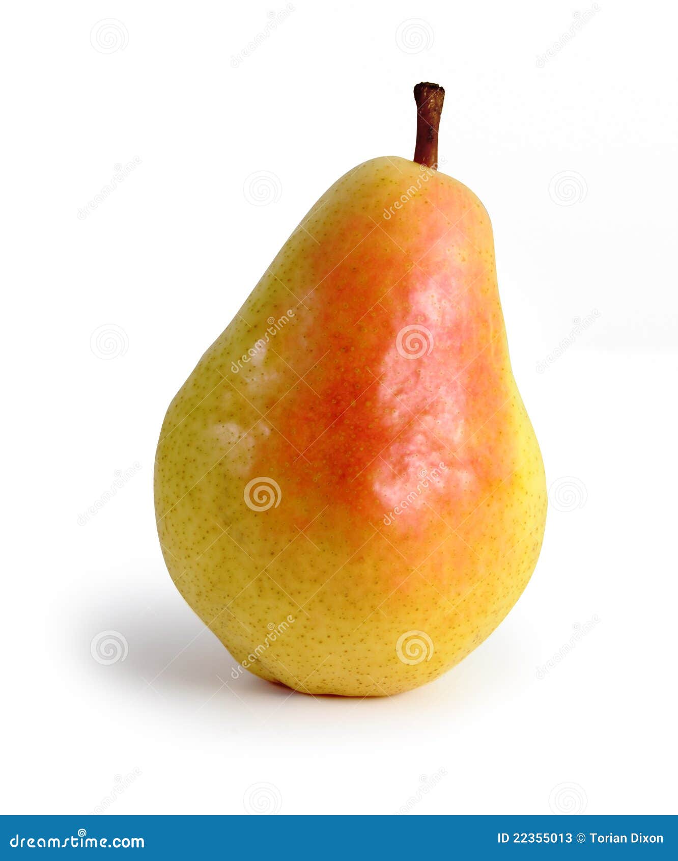 Pear with shadow stock image. Image of skin, health, ripe - 22355013