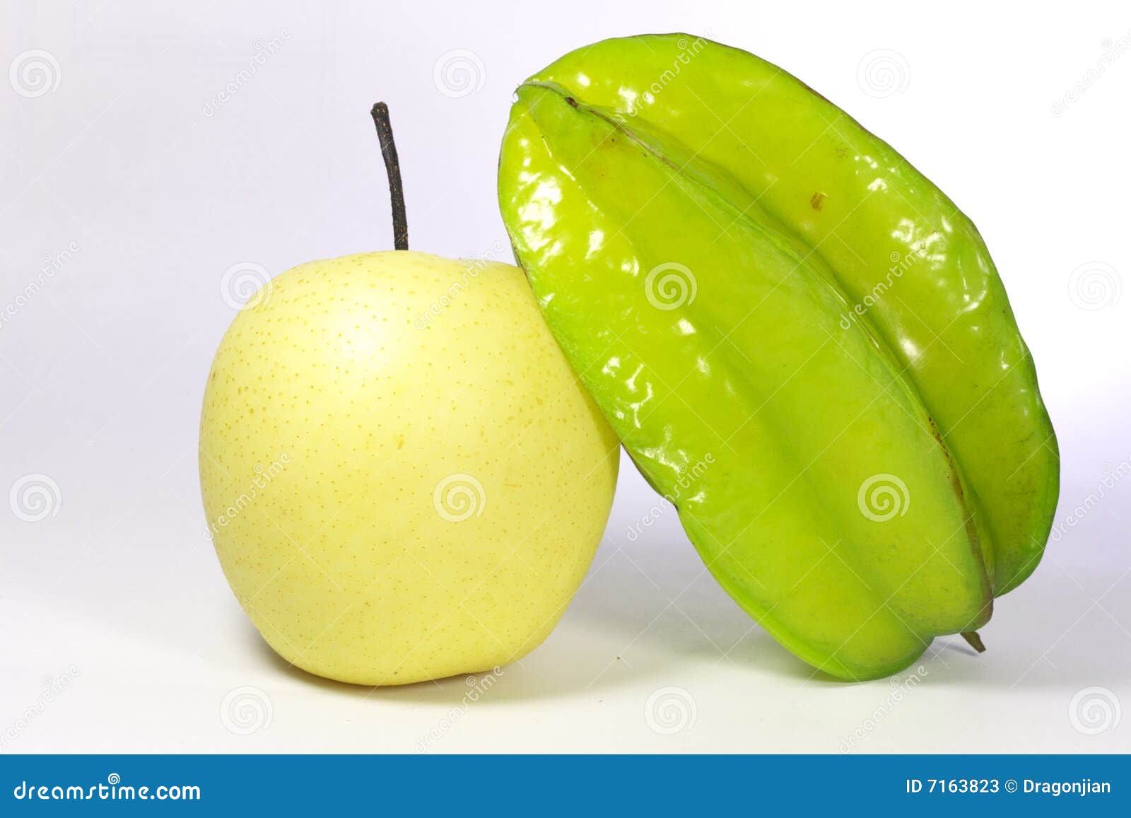 Pear and star fruit stock image. Image of food, pear, starfruit - 7163823