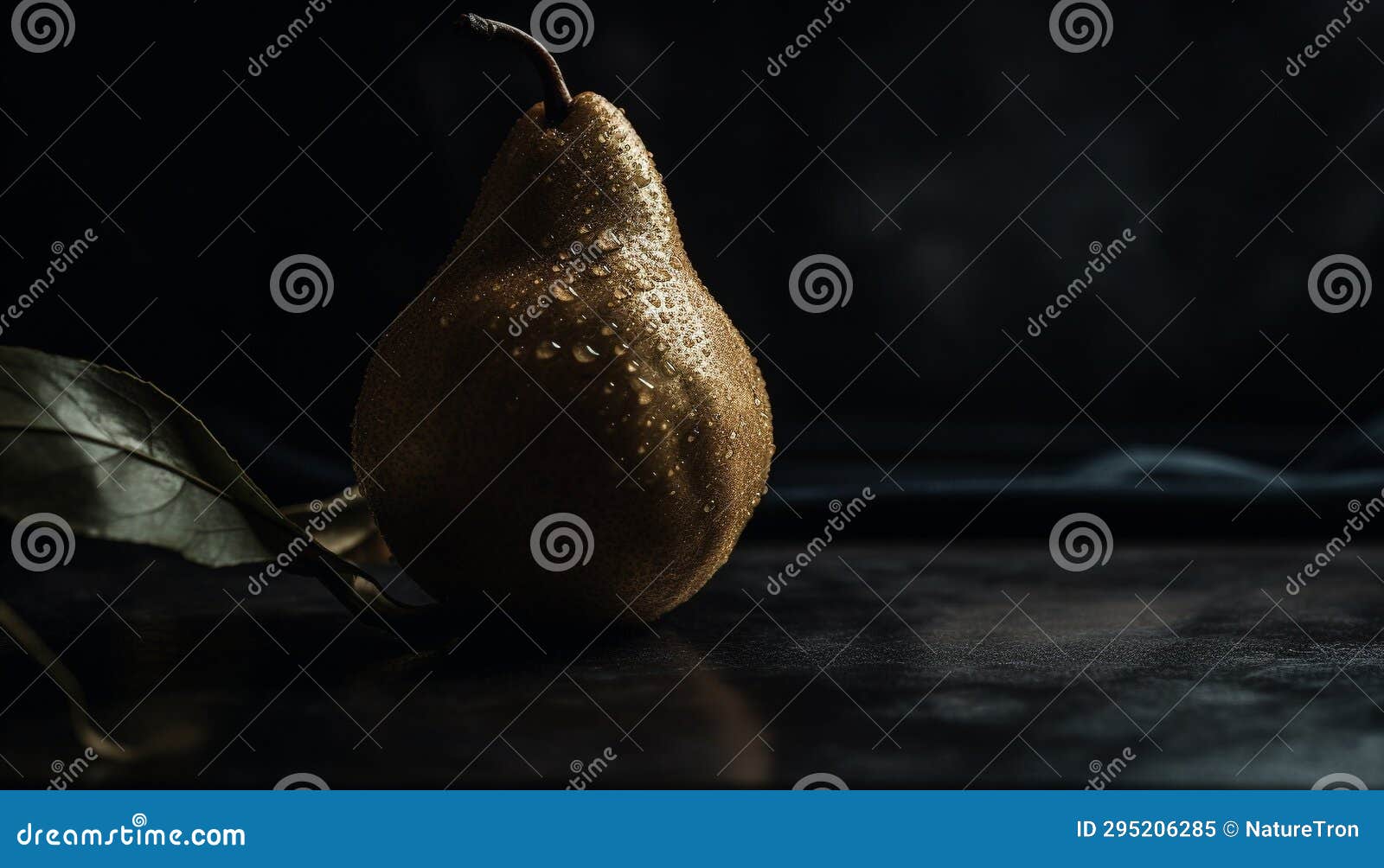 Pear on a table pear stock illustration. Illustration of isolated ...