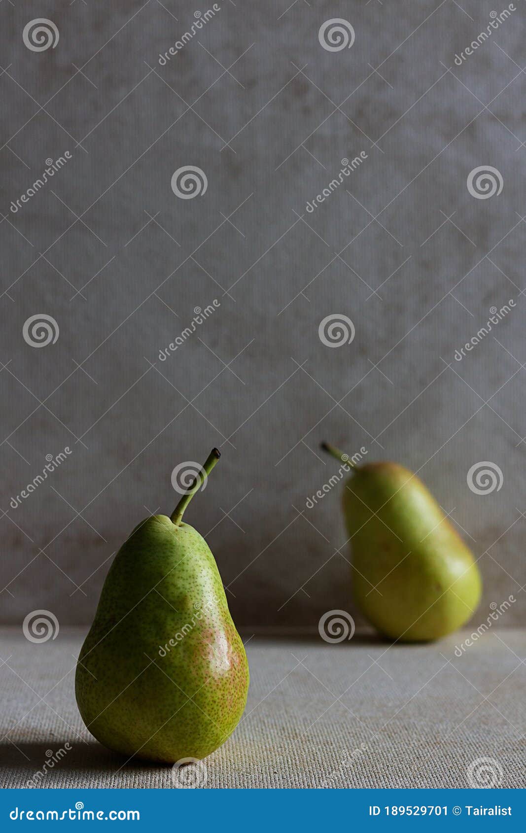 Pear on the table, closeup stock image. Image of vitamins - 189529701