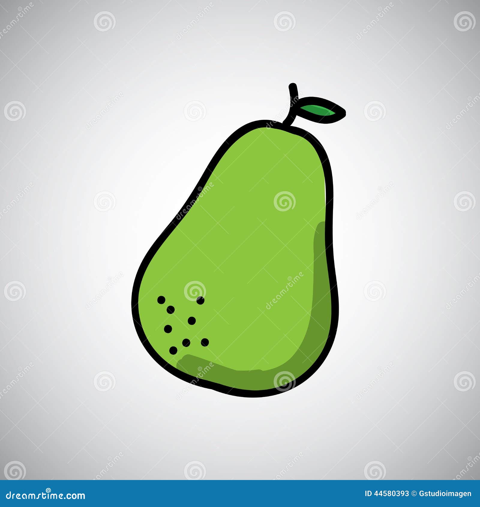 Pear Vector stock vector. Illustration of symbol, design - 44580393
