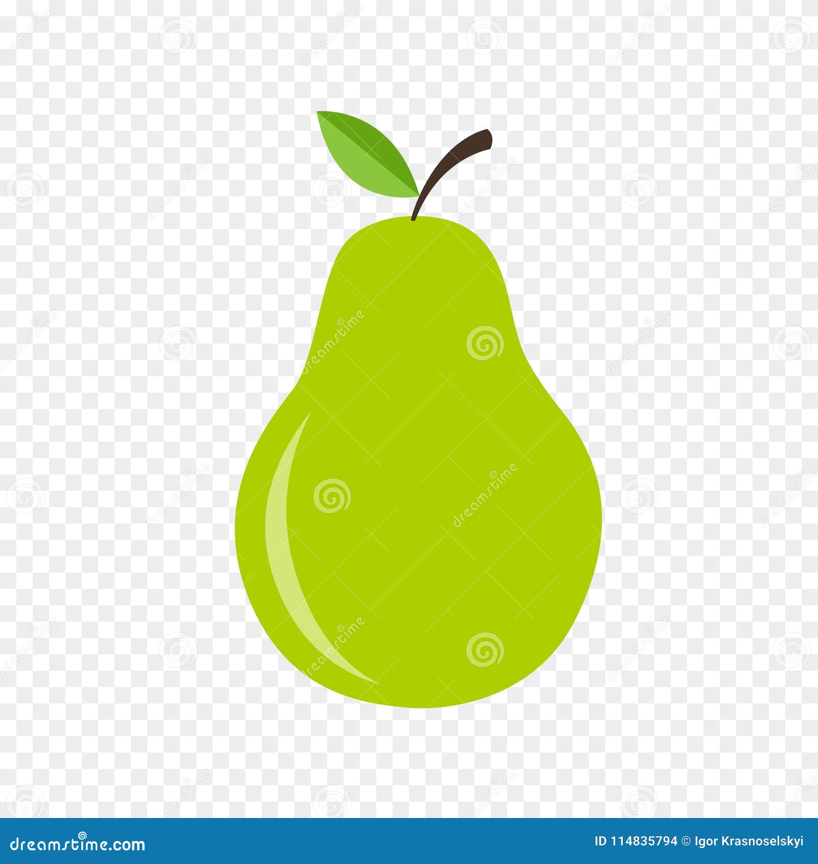 Pear vector icon stock vector. Illustration of tasty - 114835794