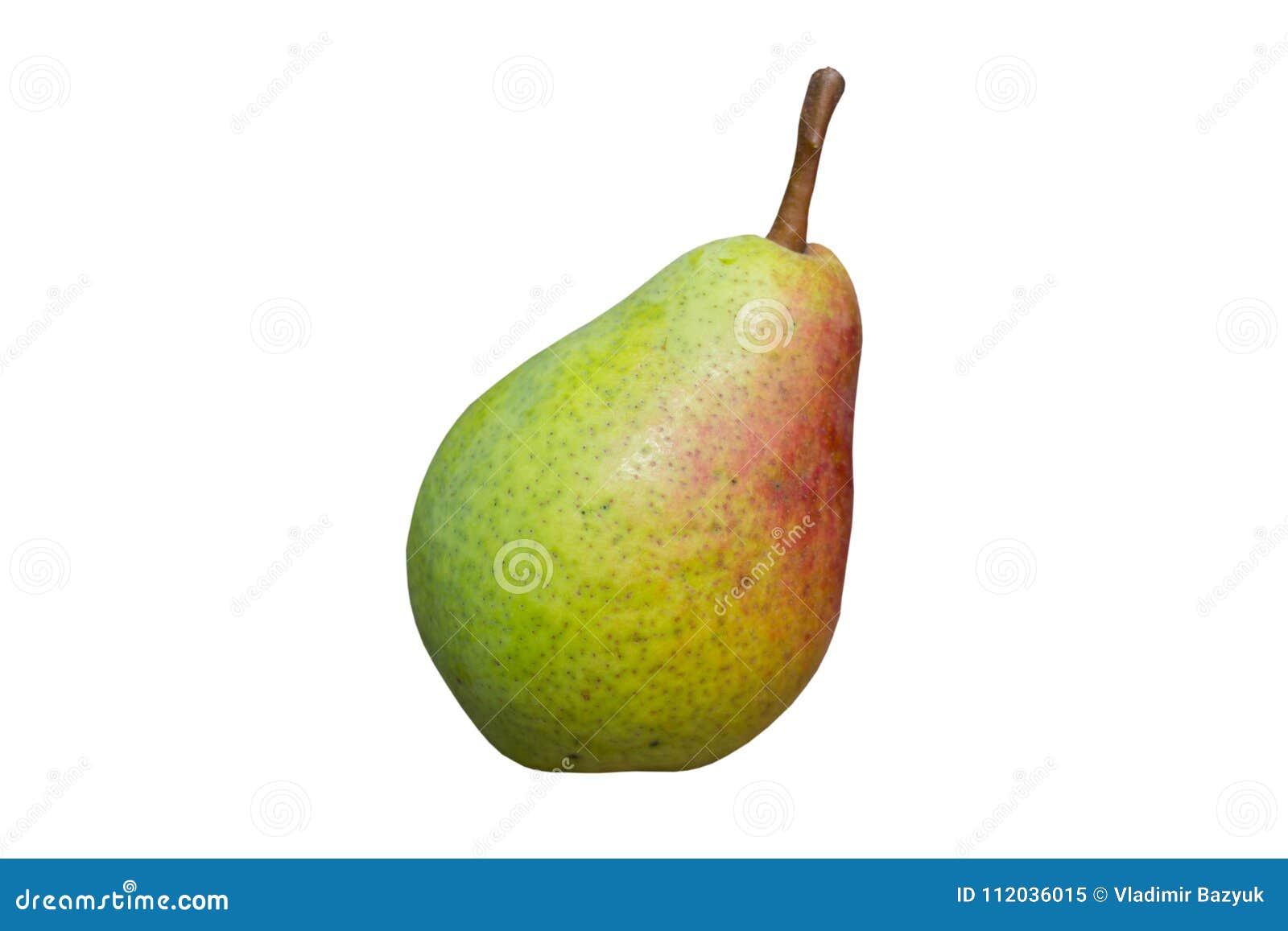 Pear on a white background stock image. Image of closeup - 112036015