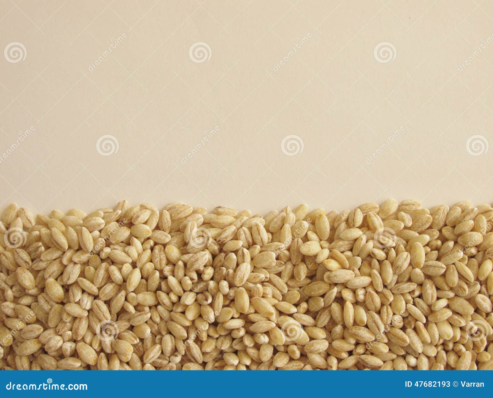 Pearl barley stock image. Image of isolated, pearl, ingredient - 47682193