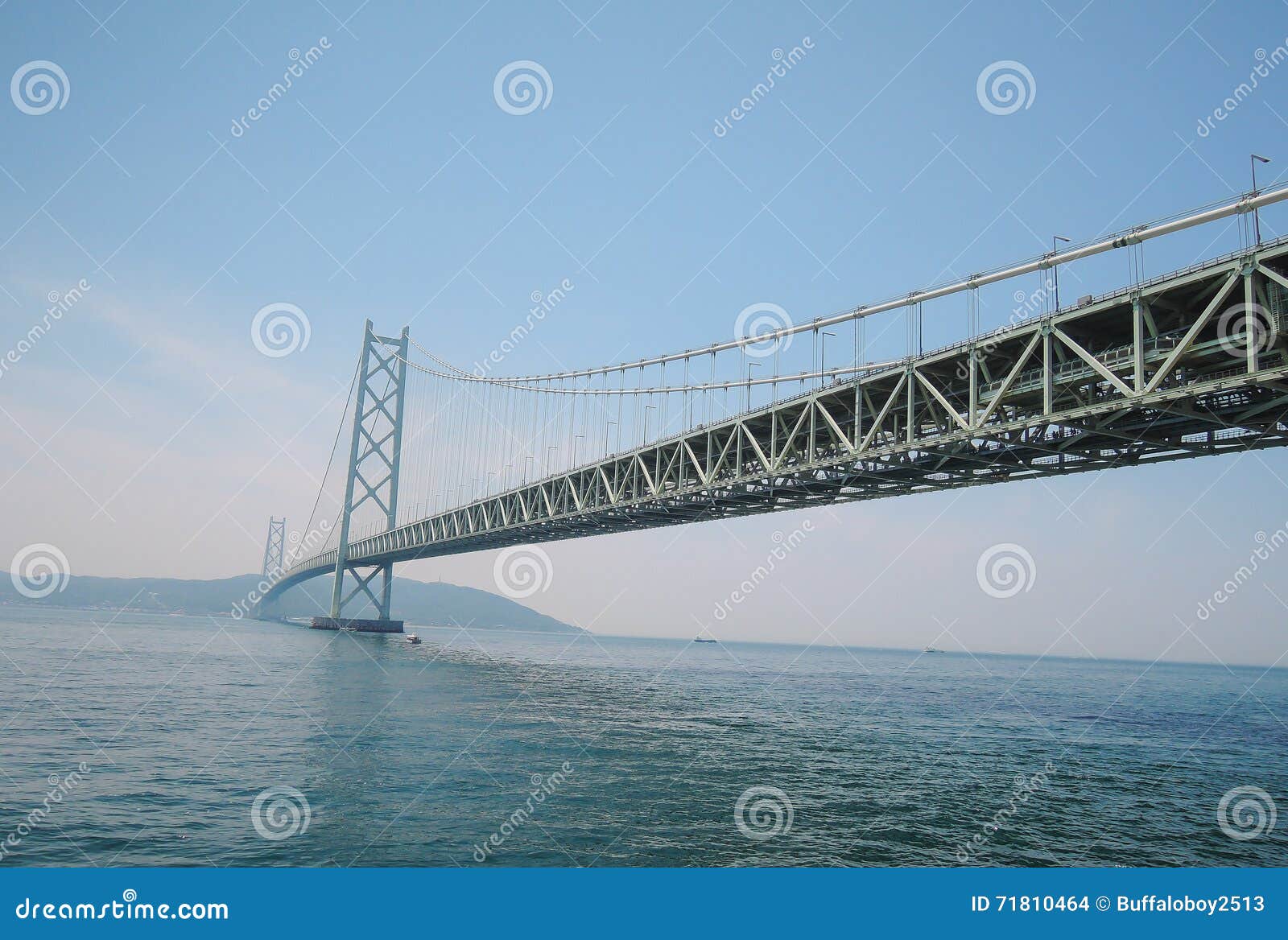 Pearl bridge stock photo. Image of towers, nature, connection - 71810464