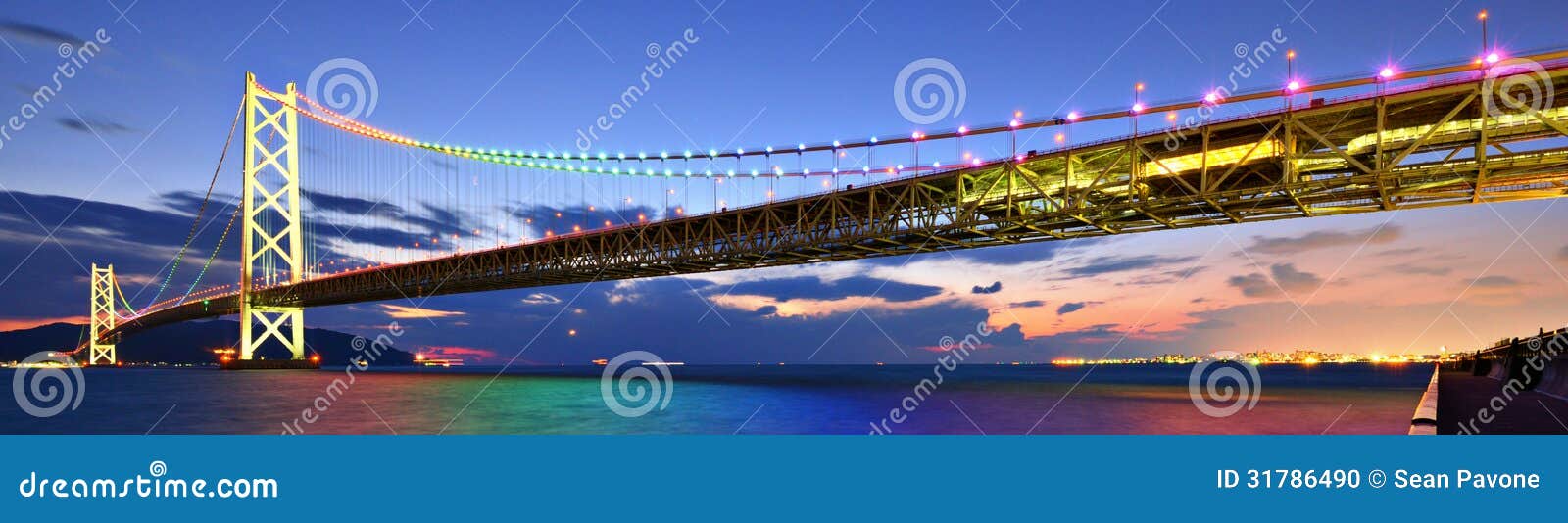 Pearl Bridge stock photo. Image of travel, attraction - 31786490