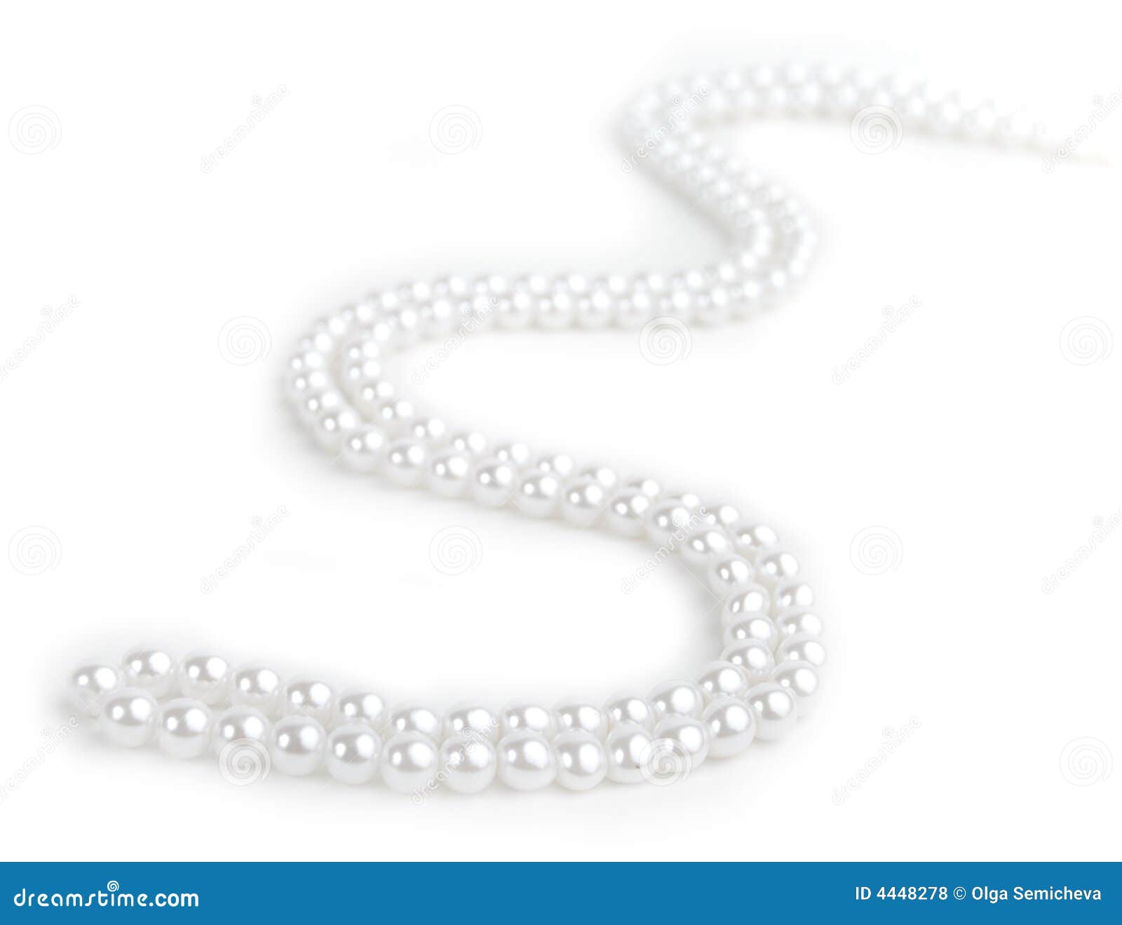 Pearl Line stock photo. Image of expensive, gemstone, natural - 4448278