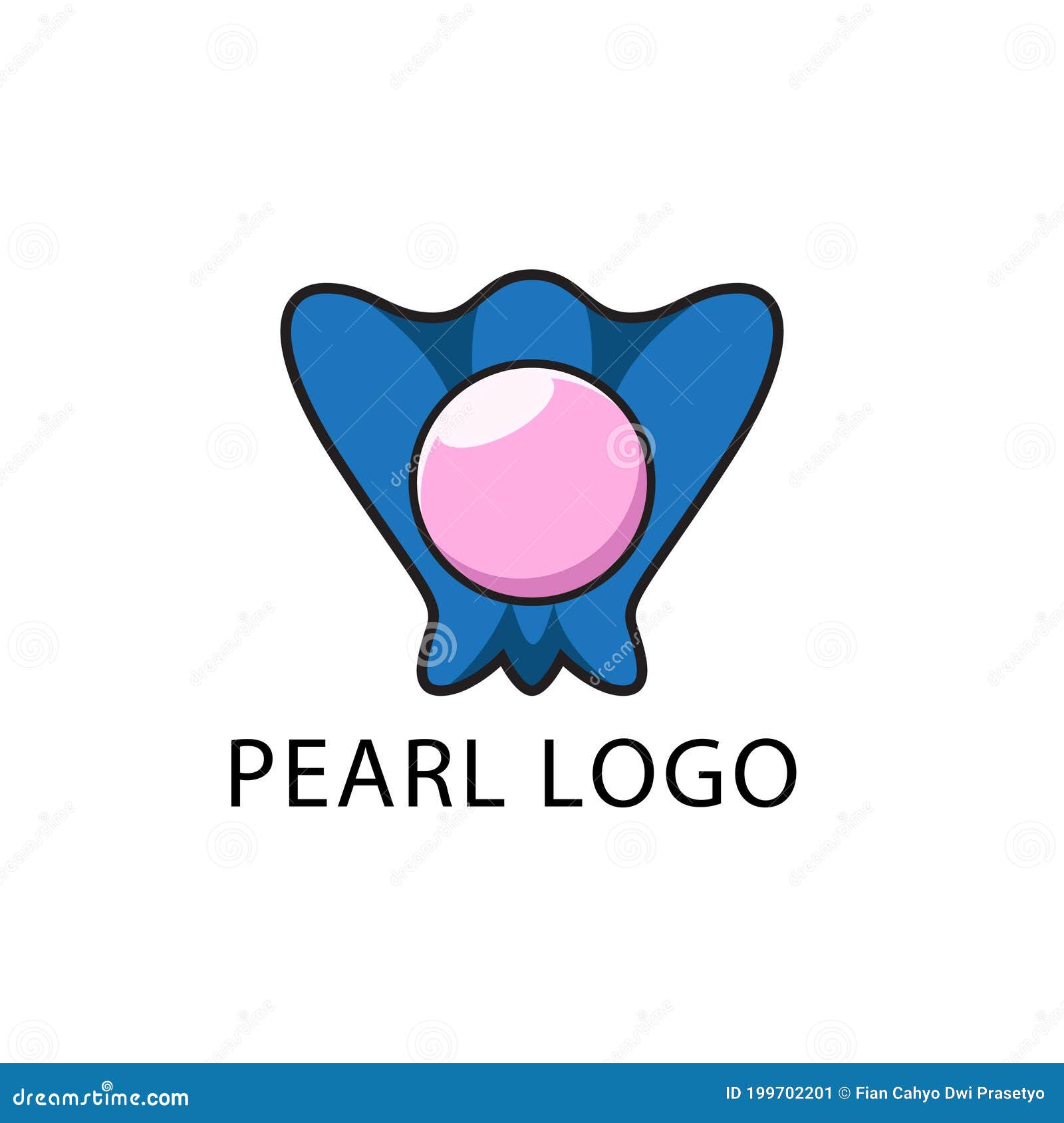 Pearl Logo Design Concept Modern Art Stock Vector - Illustration of ...
