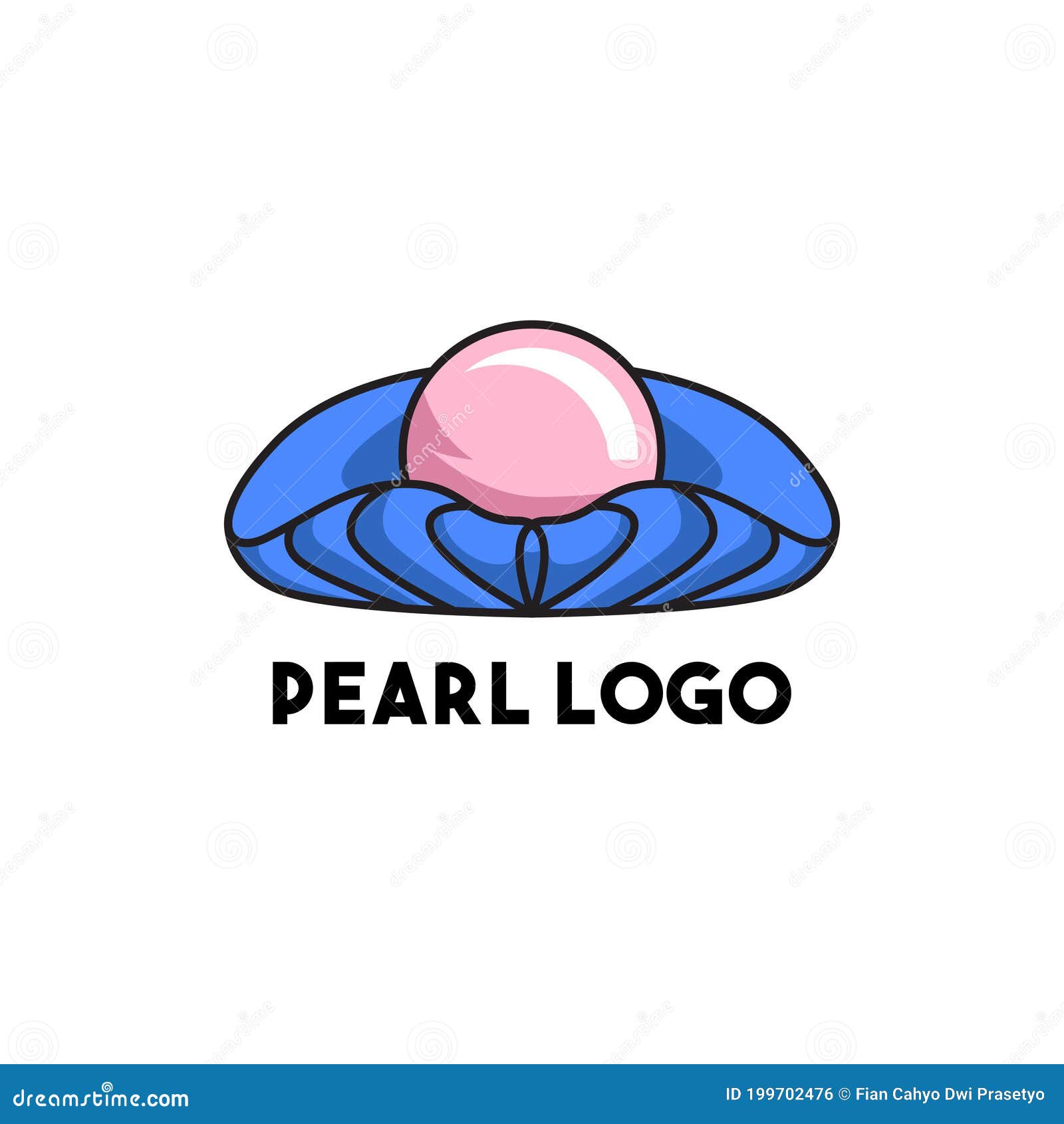 Pearl Logo Design Concept Modern Art Stock Vector - Illustration of ...
