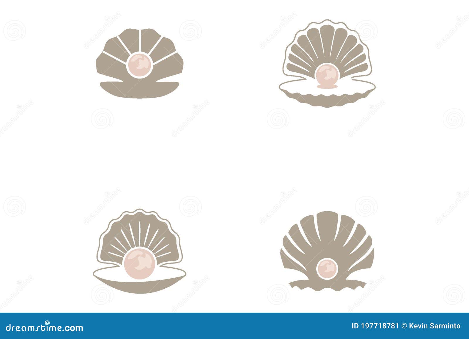 Pearl logo vector stock vector. Illustration of concept - 197718781