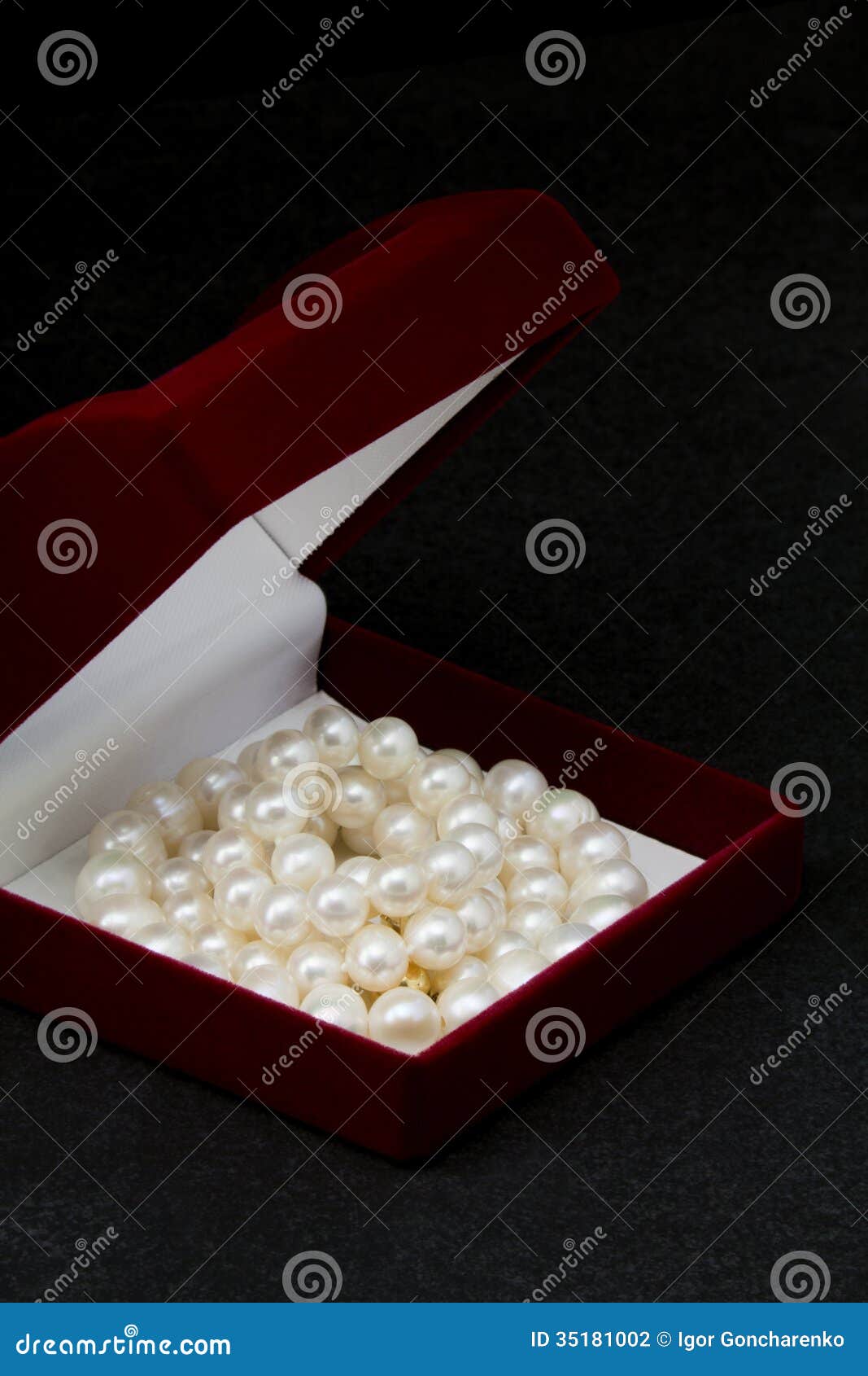 Pearl necklace stock photo. Image of necklace, beautiful - 35181002