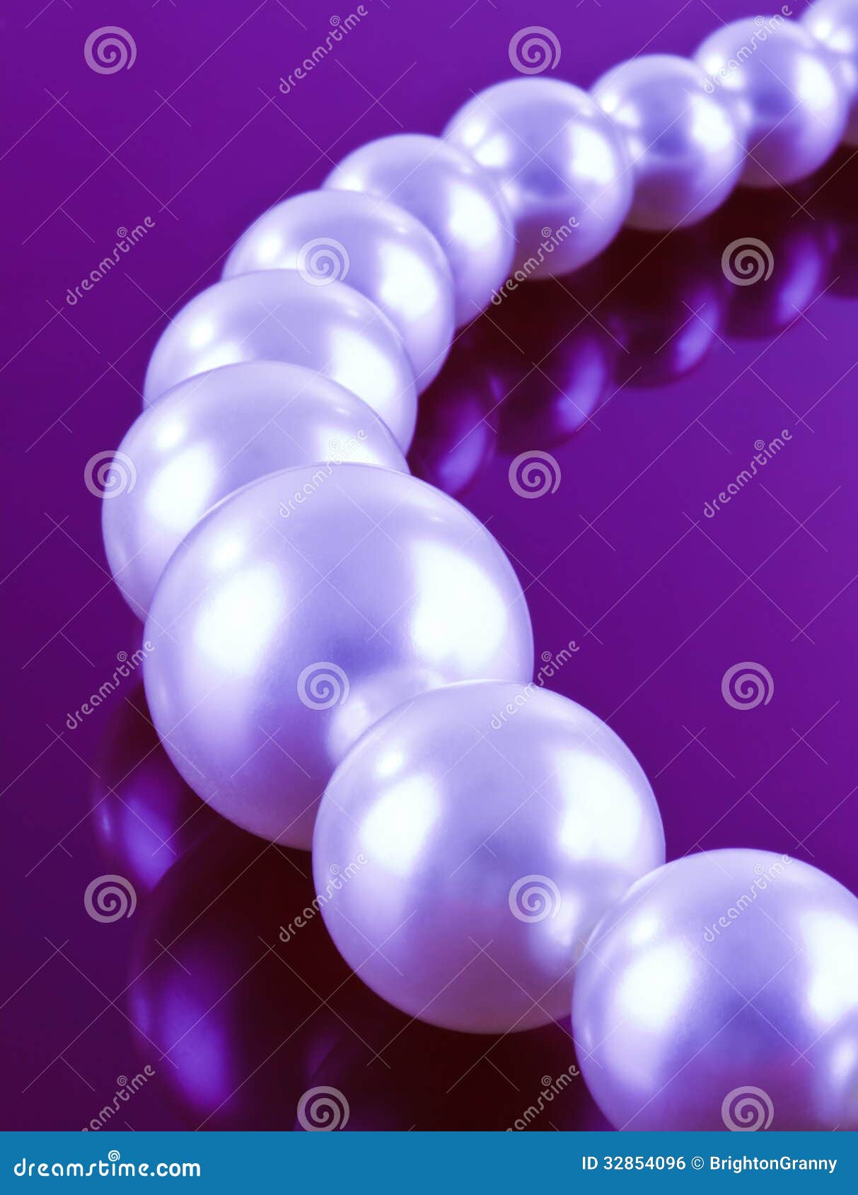 Blue pearl necklace stock photo. Image of style, beads - 32854096