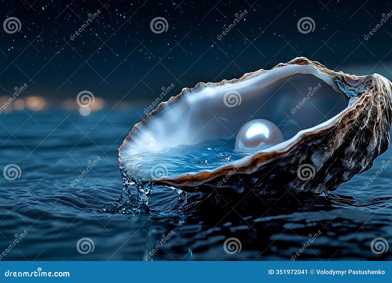 Open Oyster During Pearl Seeding Or Pearl Grafting Operation At Pearl ...