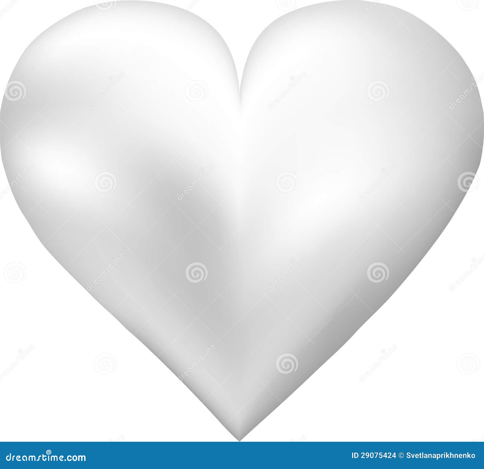 Pearl shaped heart stock vector. Illustration of elegance - 29075424