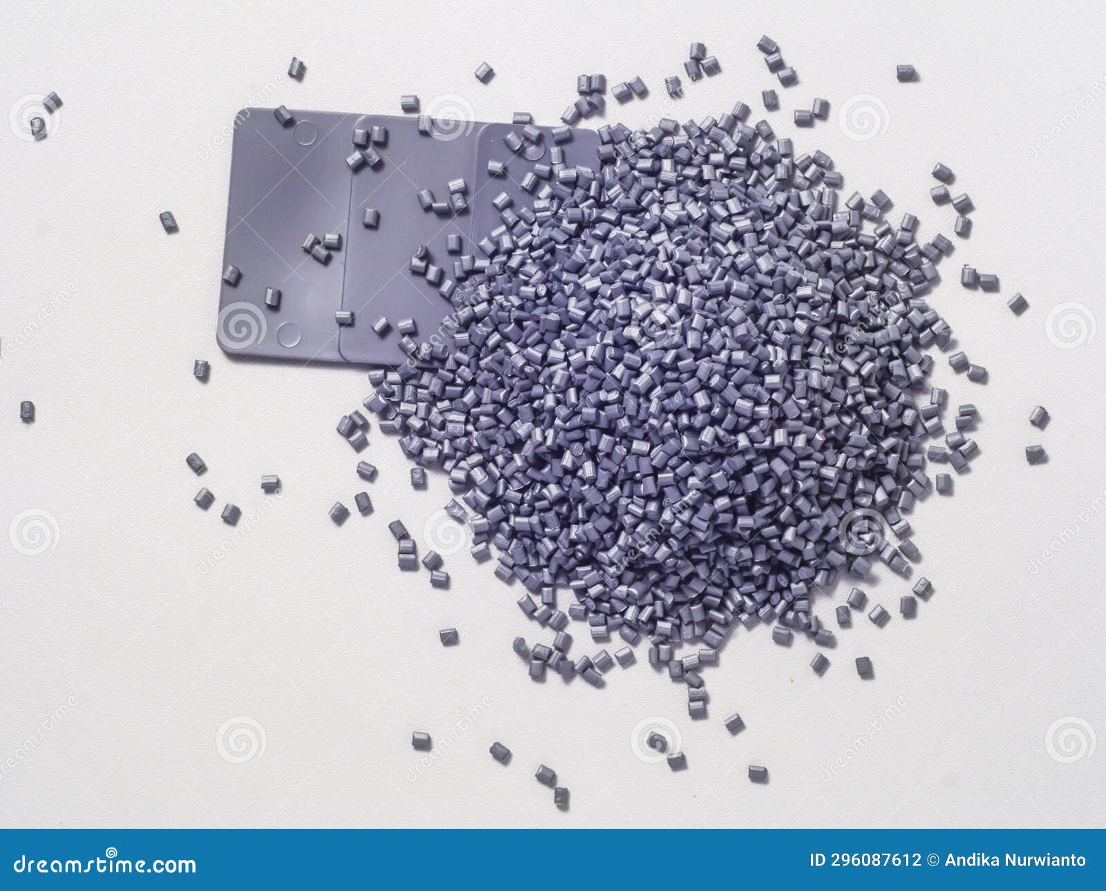 Pearl Silver Masterbatch Granules with Color Chip Stock Photo - Image ...