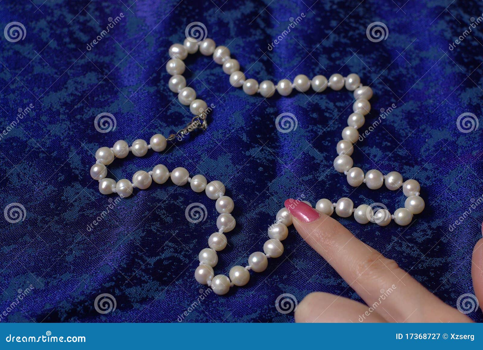 Pearl star stock image. Image of pearl, cloth, ornament - 17368727