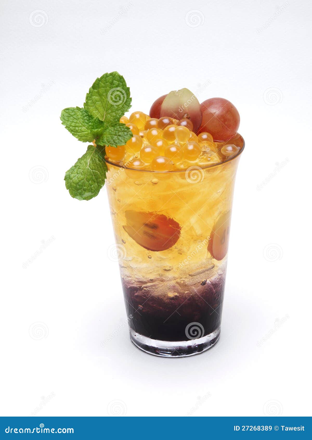 Pearl Tea stock image. Image of citrus, clear, cold, cherry - 27268389