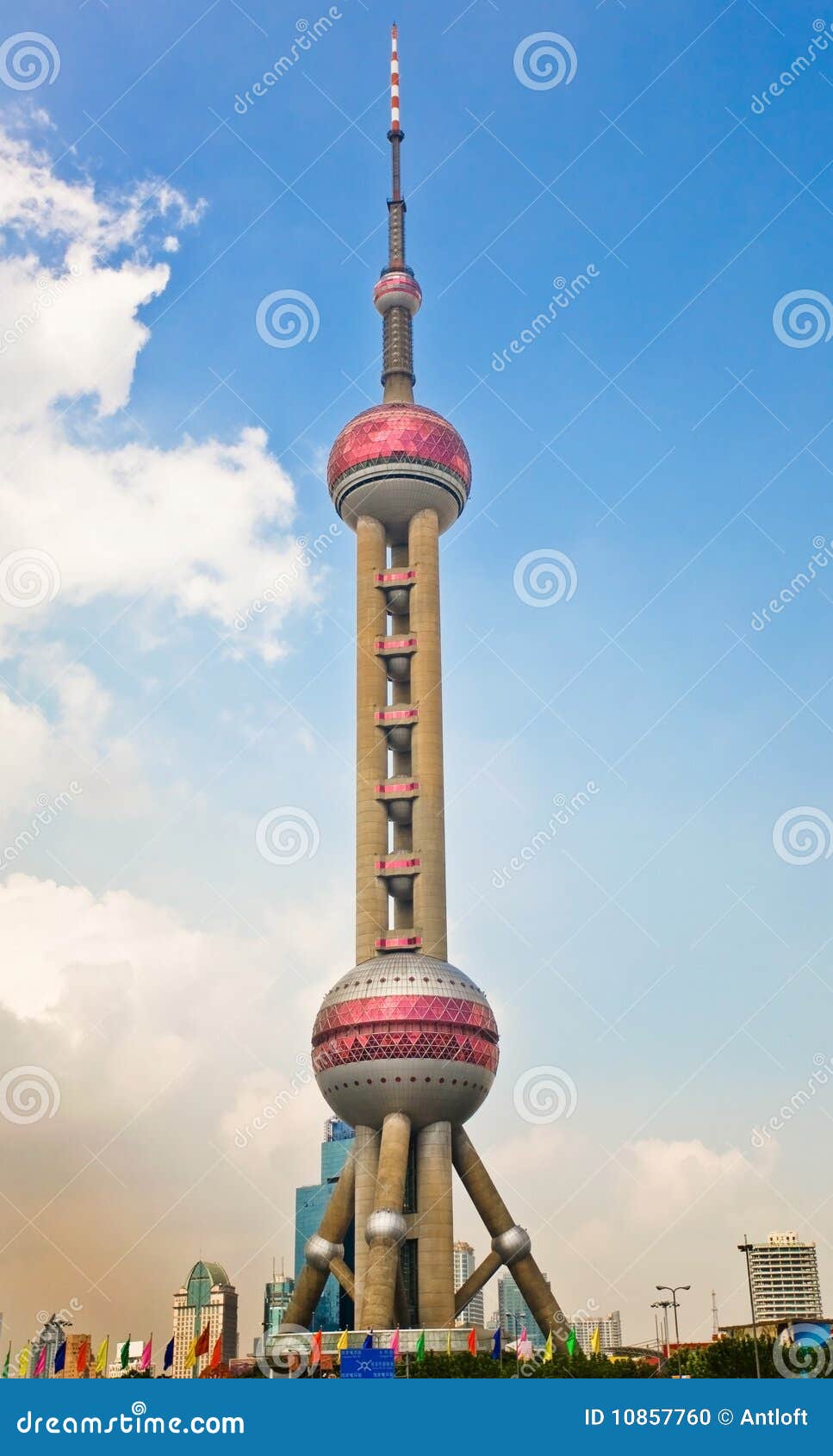 Pearl tower, Shanghai stock photo. Image of high, asia - 10857760