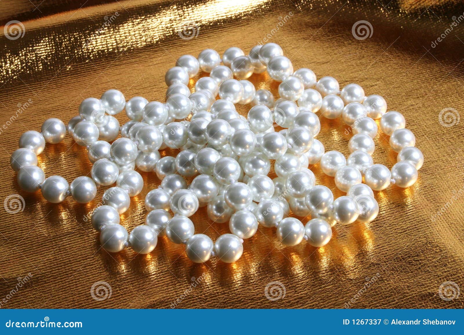 Pearls stock image. Image of jewellery, ripple, pearls - 1267337