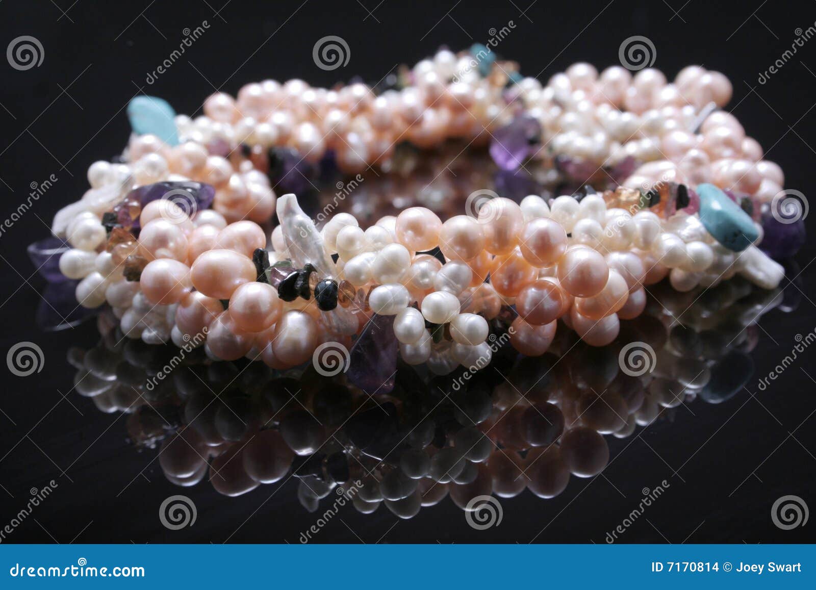 Pearls. stock photo. Image of female, gemstone, pearl - 7170814
