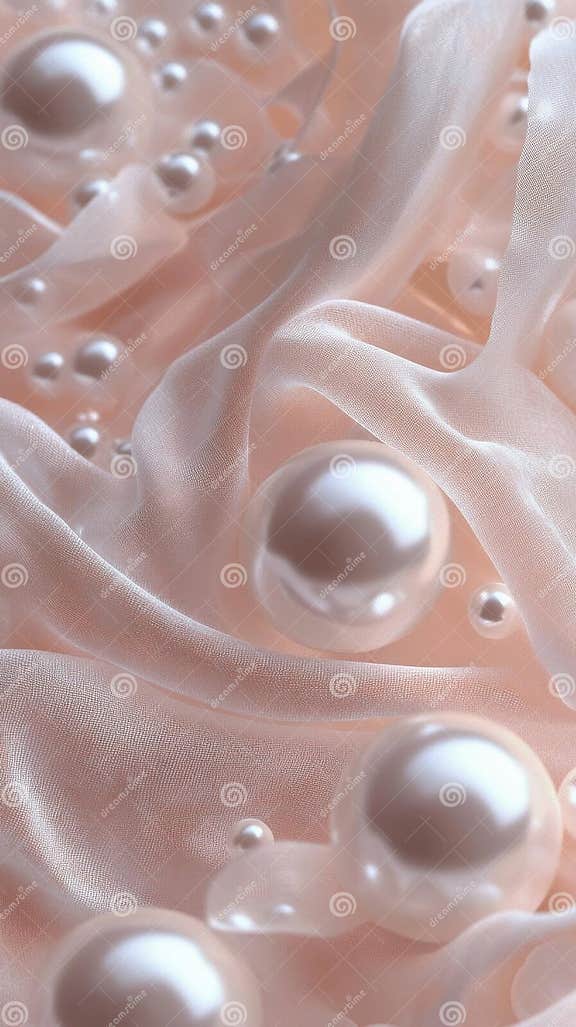 Pearls and Soft Fabric, a Stunning Visual Symphony of Elegance and ...