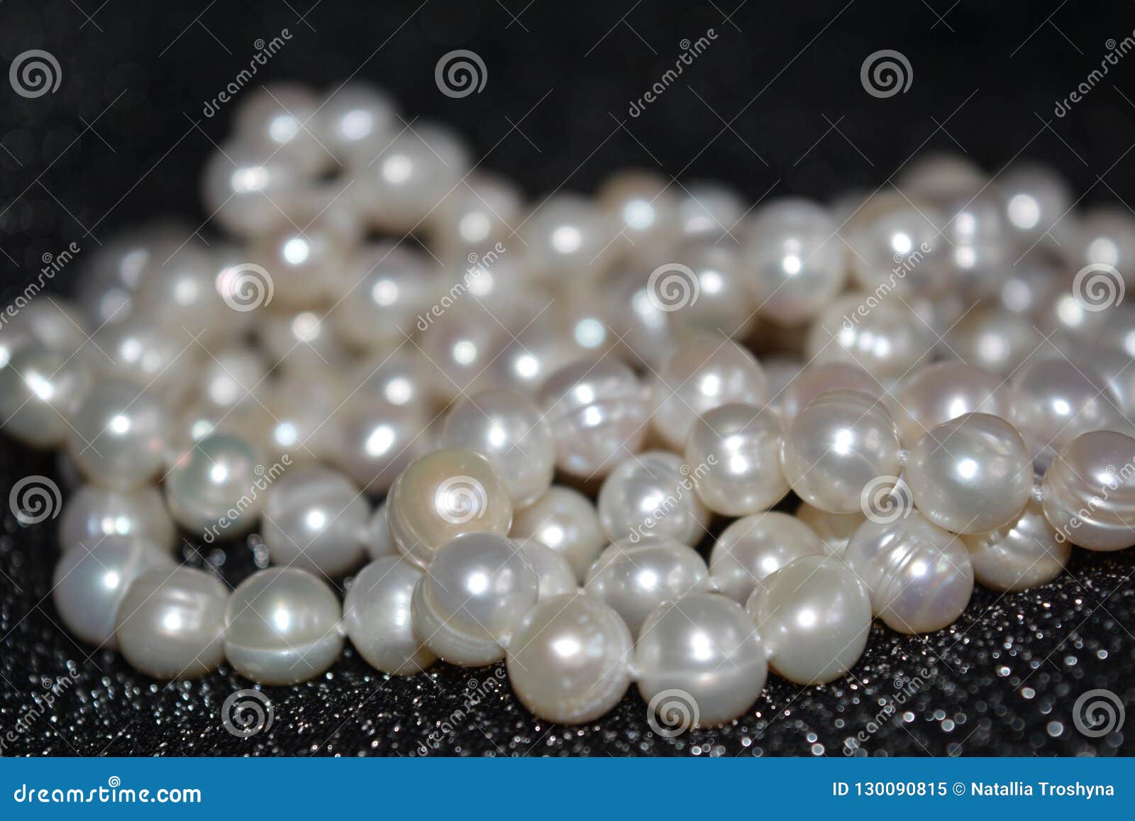 Pearls texture background stock image. Image of black - 130090815