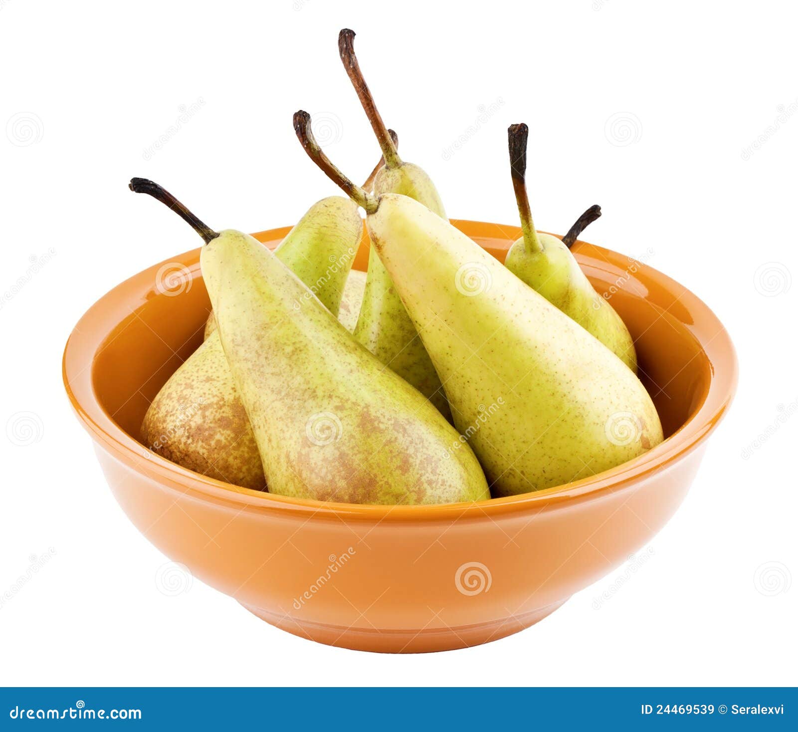 Pears in bowl stock image. Image of diet, organic, healthy - 24469539