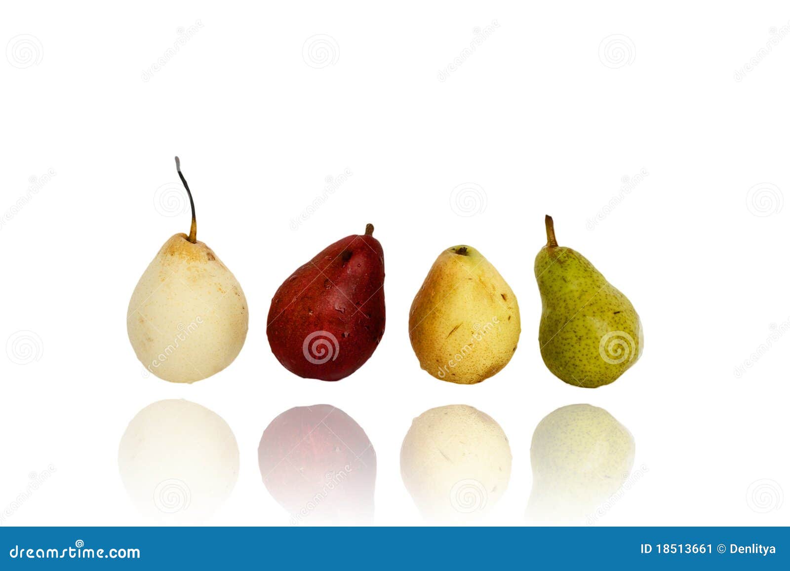 Pears of different stock image. Image of fruit, color - 18513661