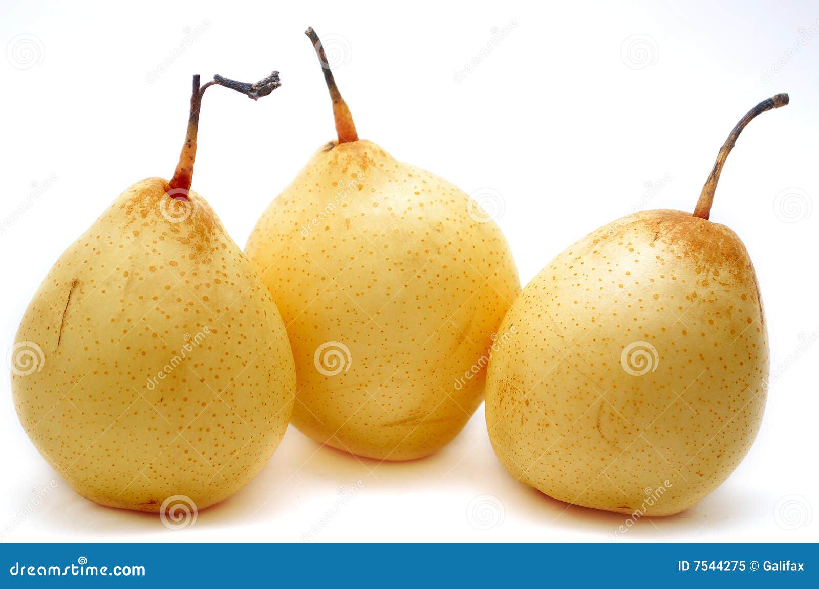 Pears Isolated stock image. Image of snack, pears, juicy - 7544275