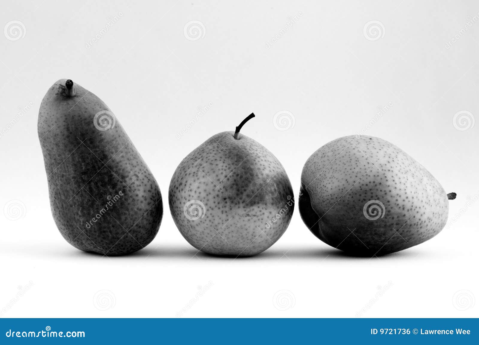 Pear Black And White Photography