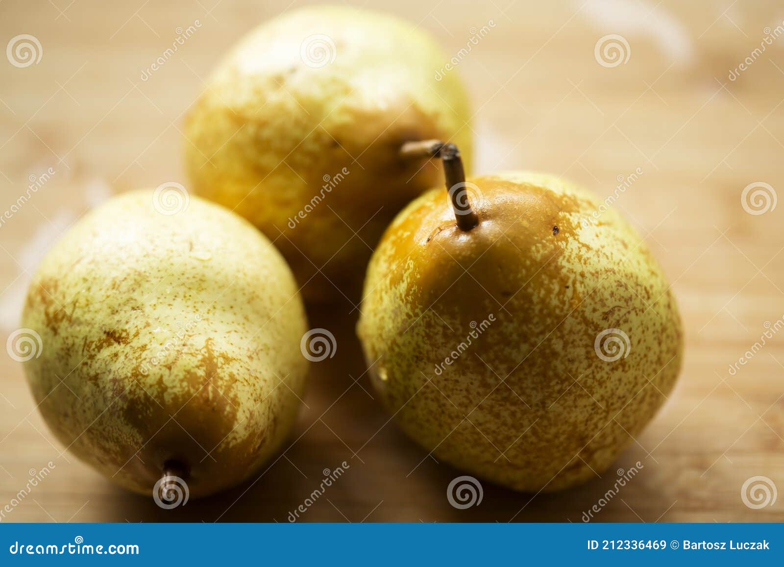 Pears Washed Under Water Pears Washed Under Water Stock Image - Image ...