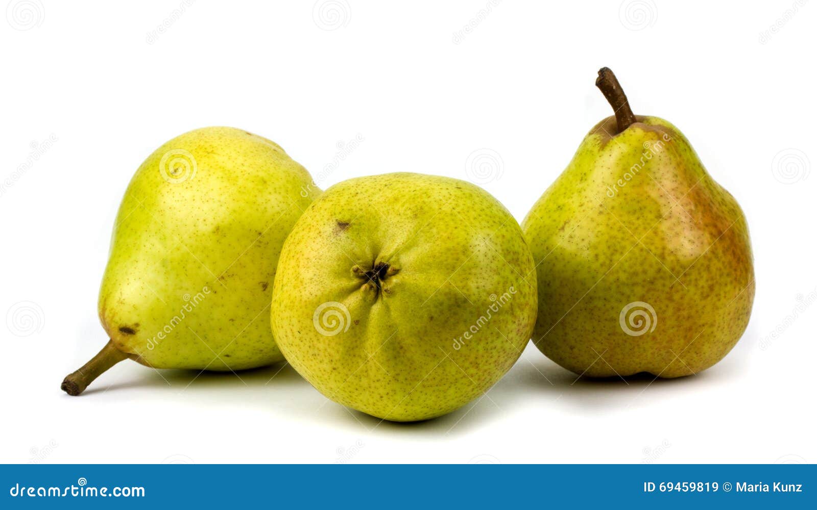 Pears on a White Background. Stock Image - Image of food, healthy: 69459819