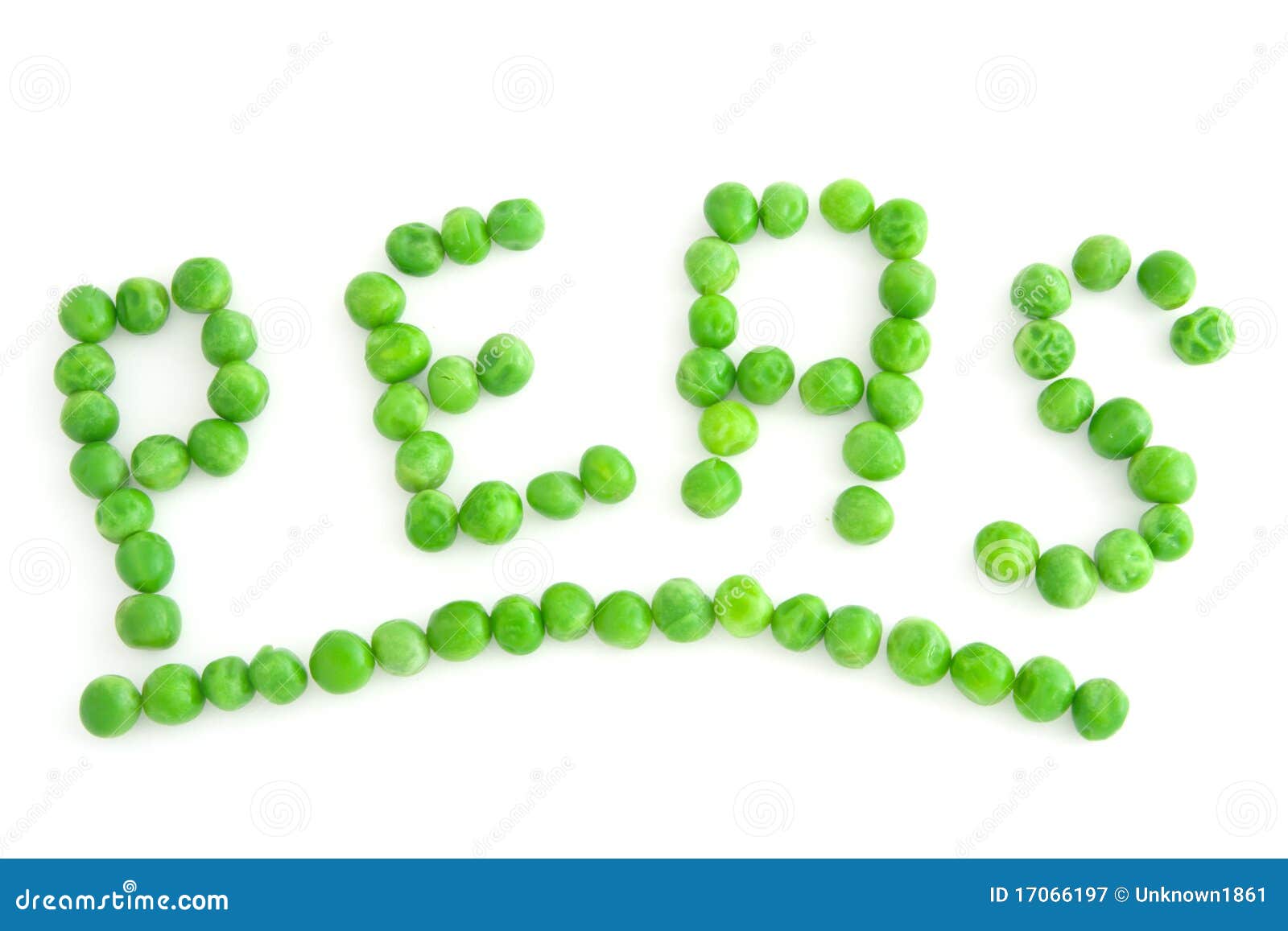 Peas stock image. Image of letter, concept, copy, uncooked - 17066197