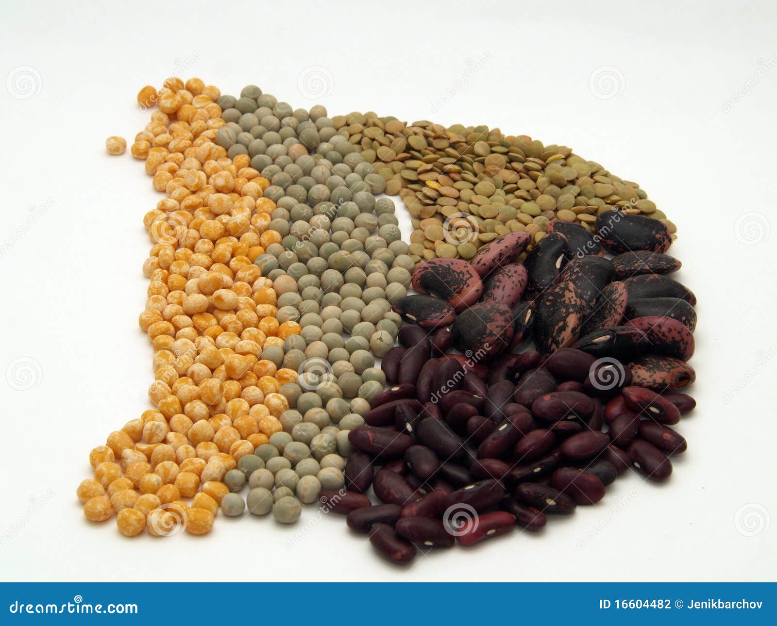 Peas, bean and lens stock photo. Image of kidney, phaseolus - 16604482