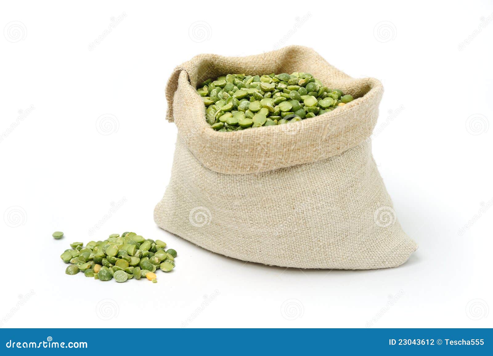 Peas in a sack stock photo. Image of healthy, pile, edible - 23043612