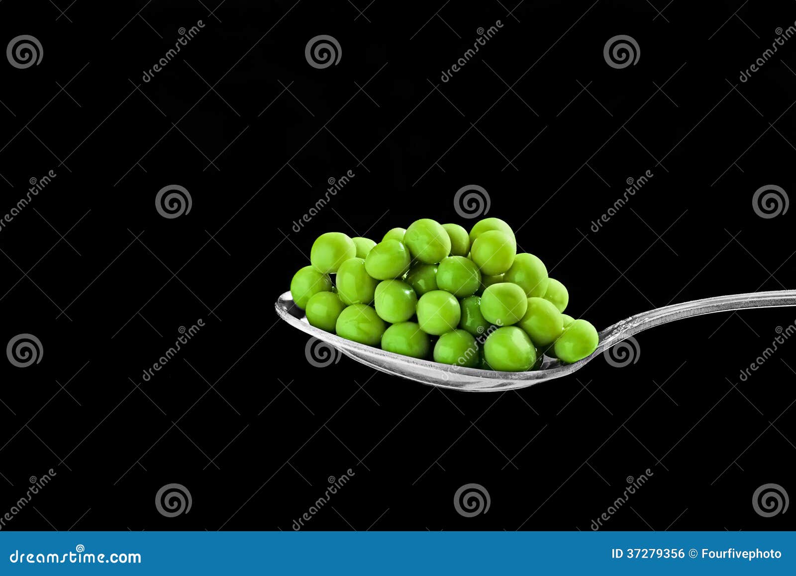 Peas in spoon stock photo. Image of spoon, close, closeup - 37279356