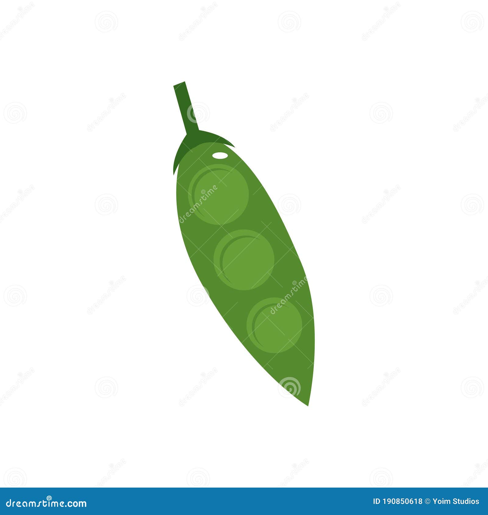 Peas Vector Design Template Illustration Stock Vector - Illustration of ...